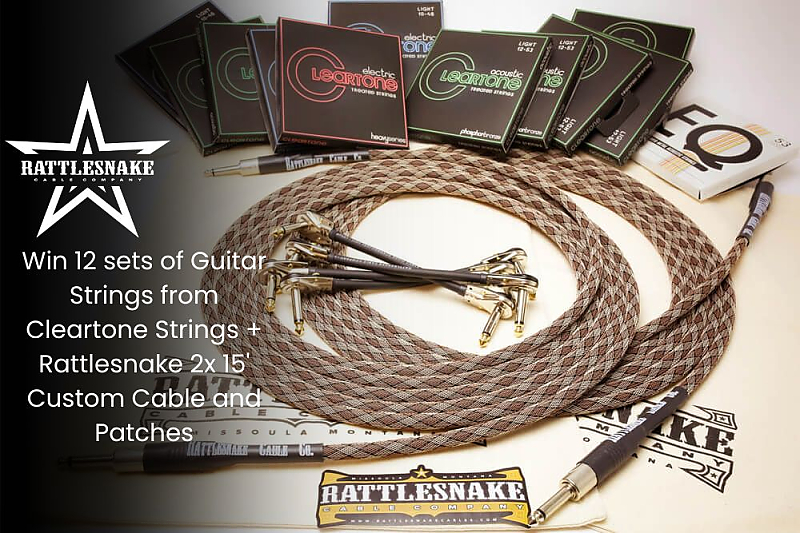 Rattlesnake Give Away with Cleartone Strings - Winner