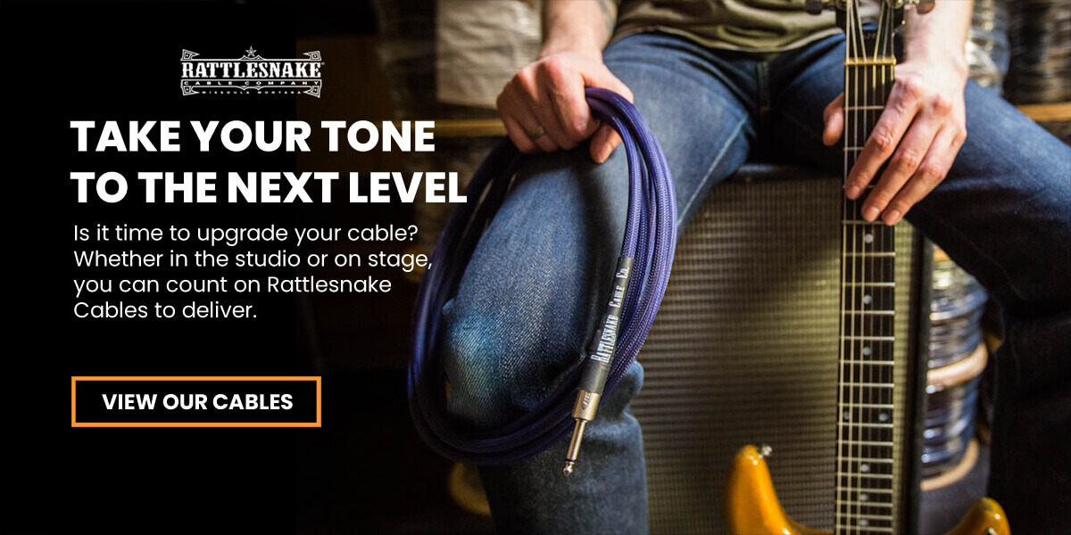 Best Custom and Handmade Guitar Cables | Rattlesnake Cable Company