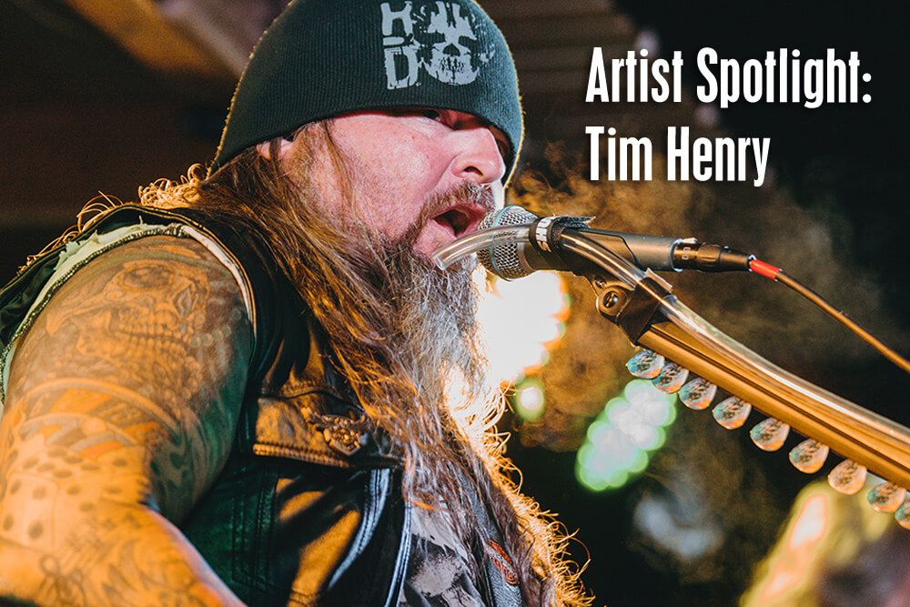 Artist Spotlight - Tim Henry | Rattlesnake Cable Company